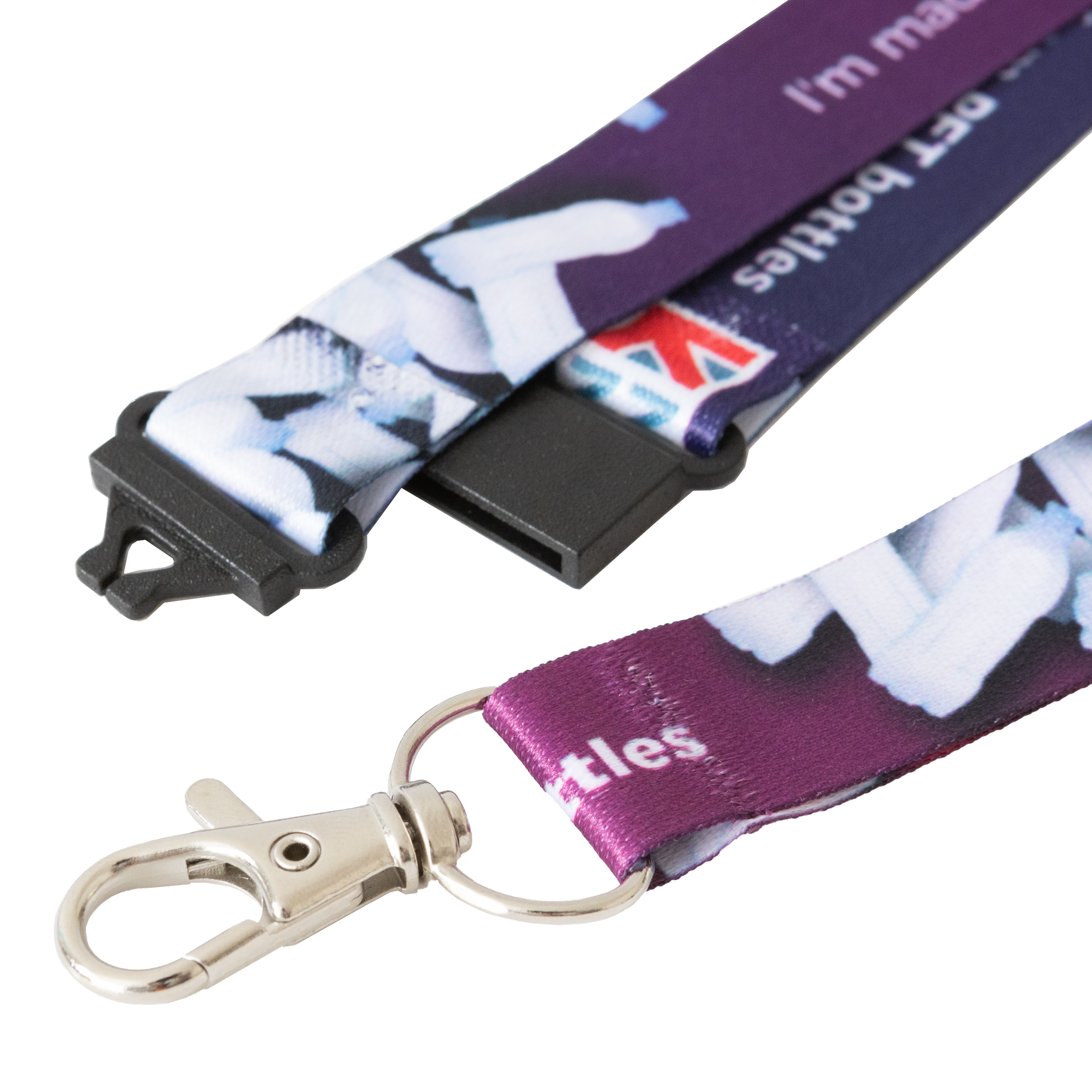 UK Made Full Colour Heat Transfer Lanyards – 5 Days Express - Red Strawberry Solutions