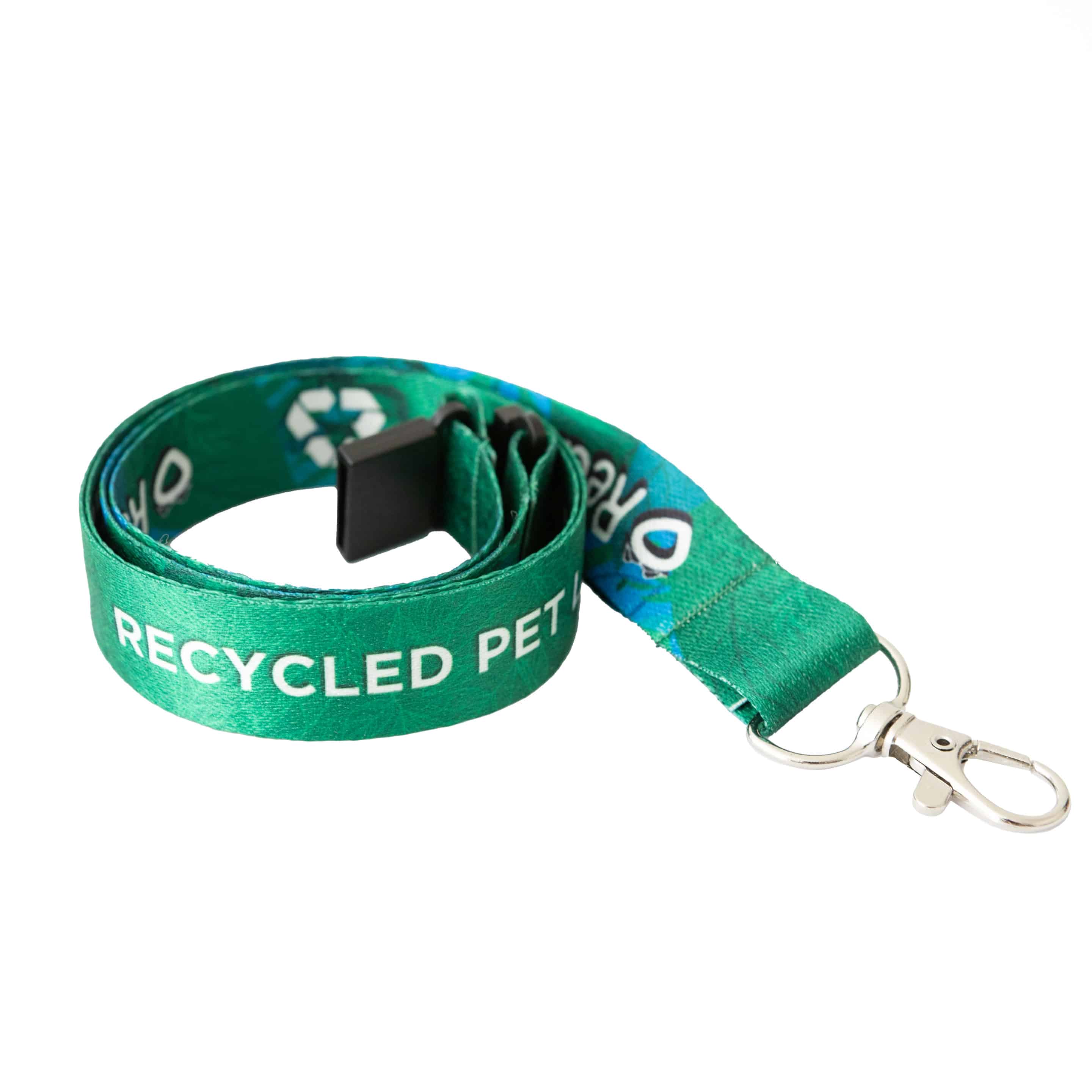 Recycled PET Custom Lanyards - Printed with Full Colour Sublimation ...