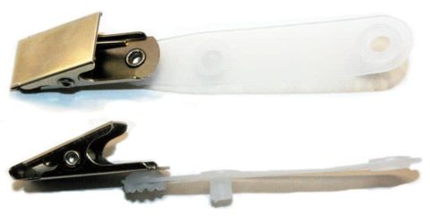 Crocodile Clip with Plastic Popper - Red Strawberry Solutions