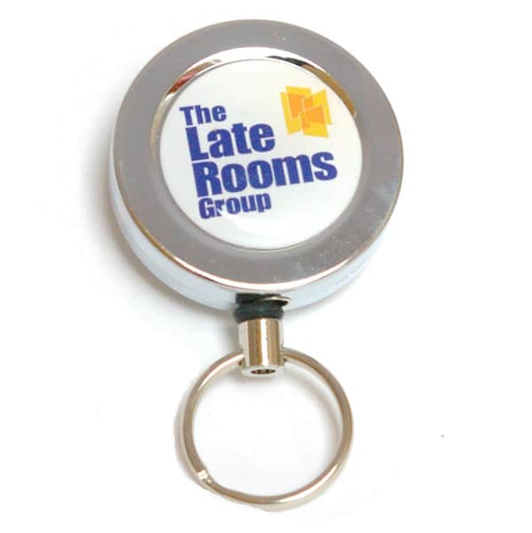 Printed Retractable Key Chains & Badge Reels - Red Strawberry Solutions